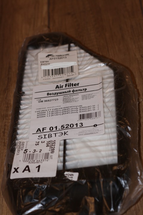 96827723 Фильтр воздушный GM | Запчасти на DRIVE2