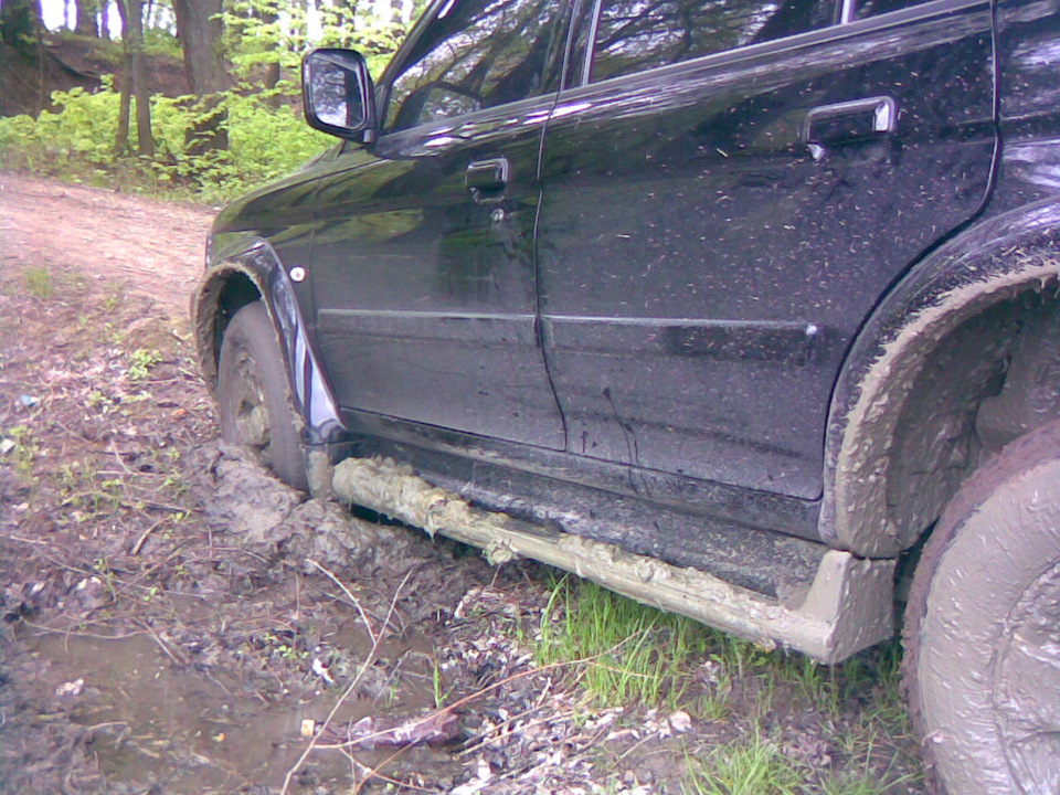 Первая грязюка. — Mitsubishi Pajero Sport (1G), 2,5 л, 2007 года ...