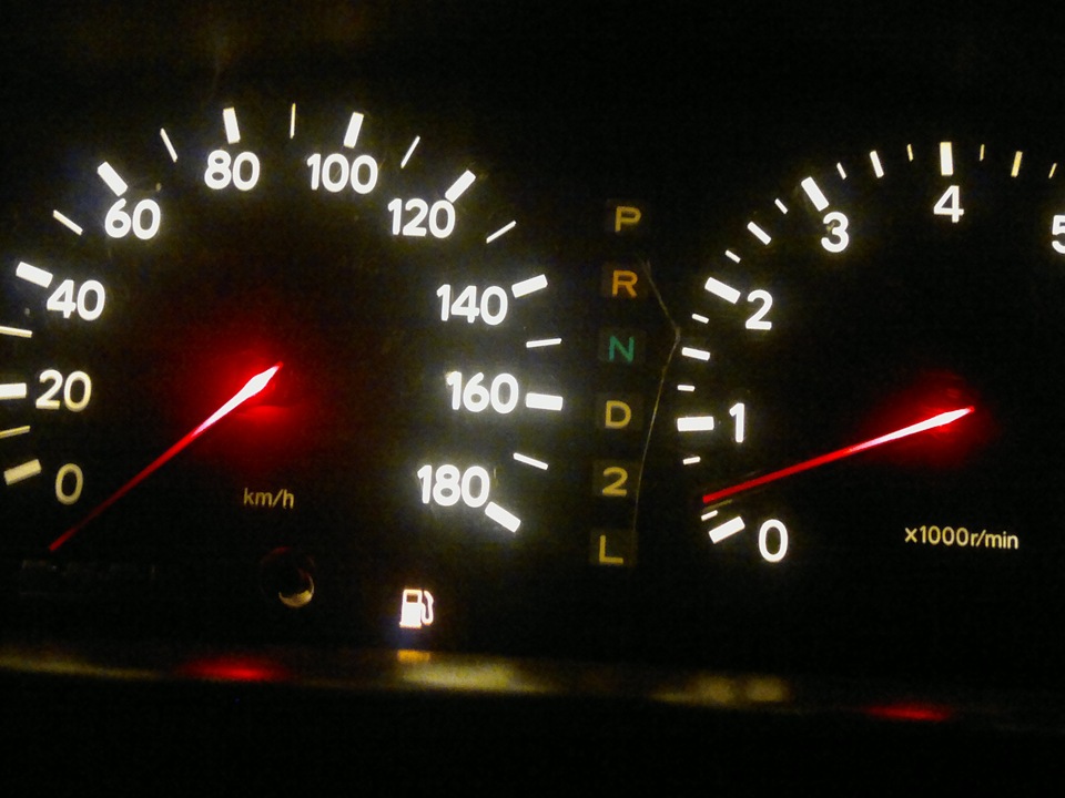 Подсветка Спидометра))) — Toyota Aristo (I), 3 л, 1994 года ...