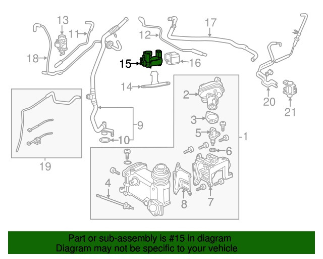 059906627R Клапан пневмосистемы 3.0 TDI CJGA Q7 (2005>) VAG | Запчасти ...