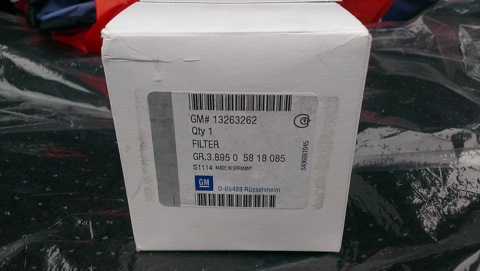 13263262 Фильтр топливный GM | Запчасти на DRIVE2