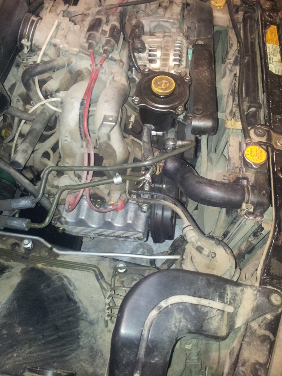 Эпопея с трубками ГУРа продолжается!))) — Subaru Impreza (GC/GF), 3 л ...