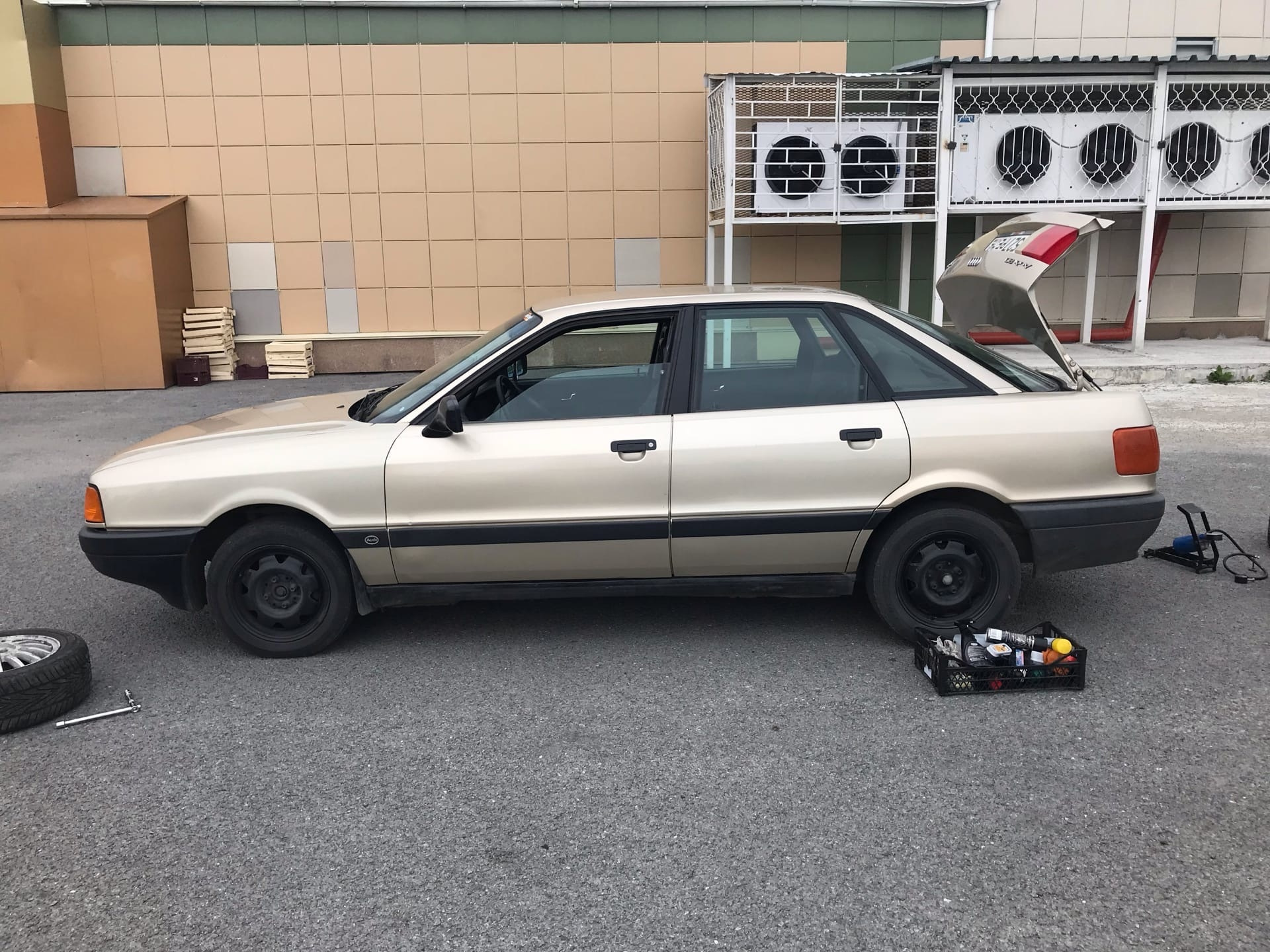 Диски Ronal R15 — Audi 80 (B3), 1,8 л, 1990 года | колёсные диски | DRIVE2