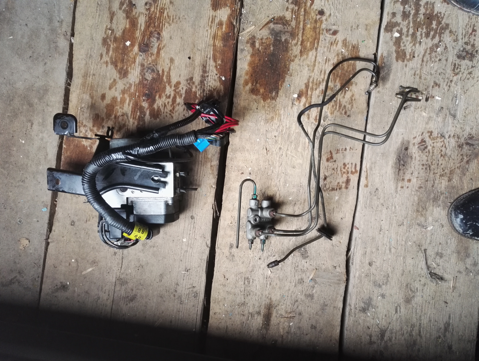 И вот наконец то…установка блока ABS+TCS Bosch — Chevrolet Lacetti 5D ...