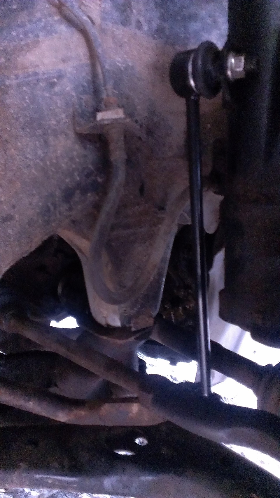 стойки стабилизатора (косточки) — Toyota RAV4 (II), 2 л, 2001 года ...