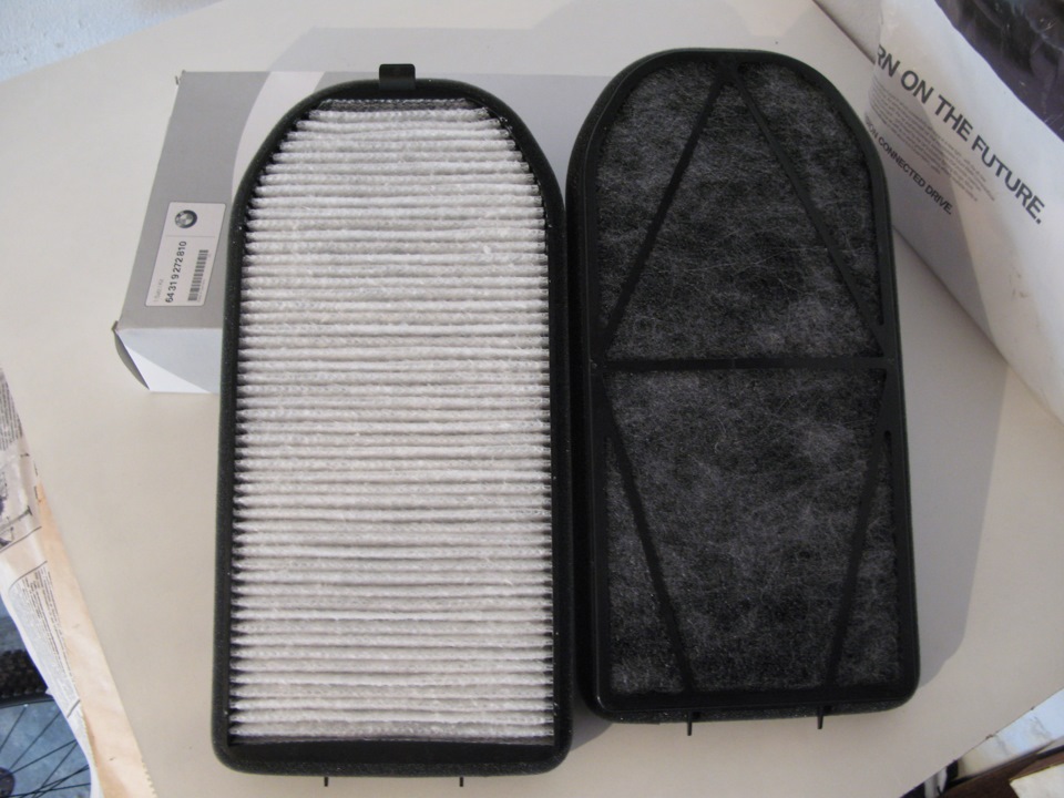 64319272810 Комплект микрофильтр/фильтр с акт.углем BMW | Запчасти на ...