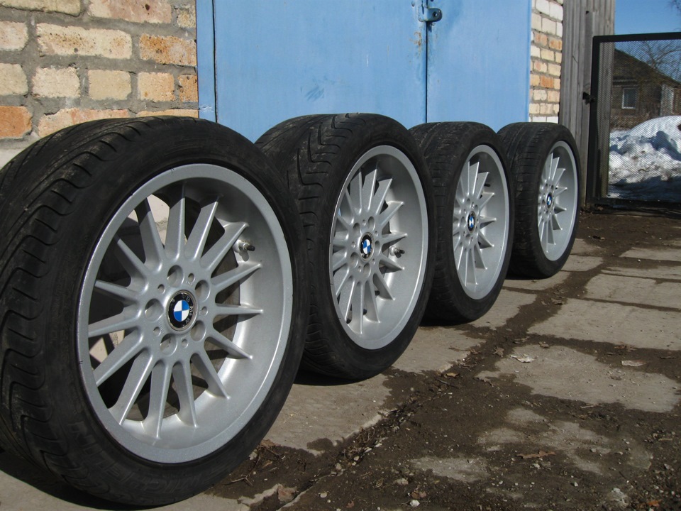 Летние колеса. 32 Style. — BMW 5 series (E34), 2,8 л, 1994 года ...