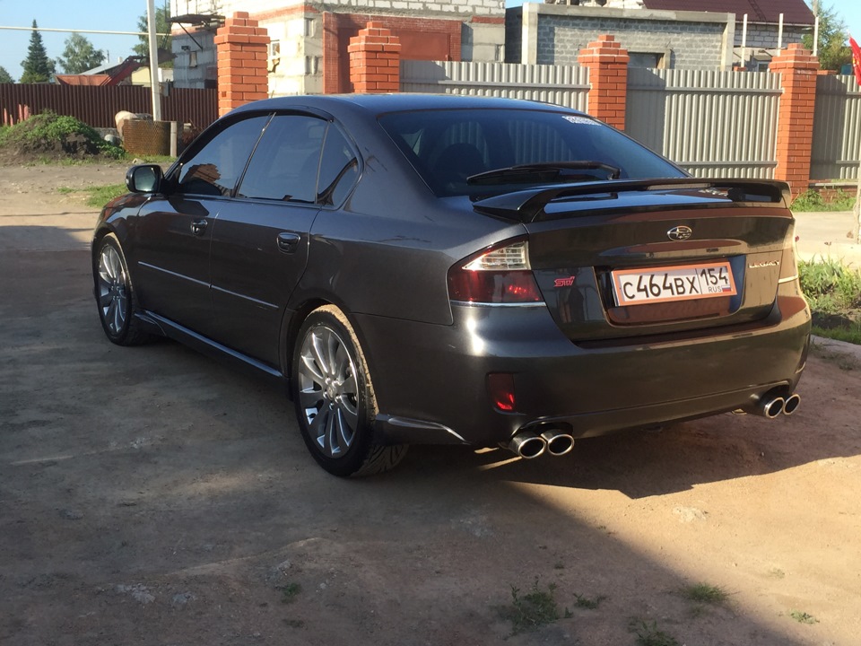 Намывашки как обычно — Subaru Legacy B4 (BL), 2 л, 2007 года ...