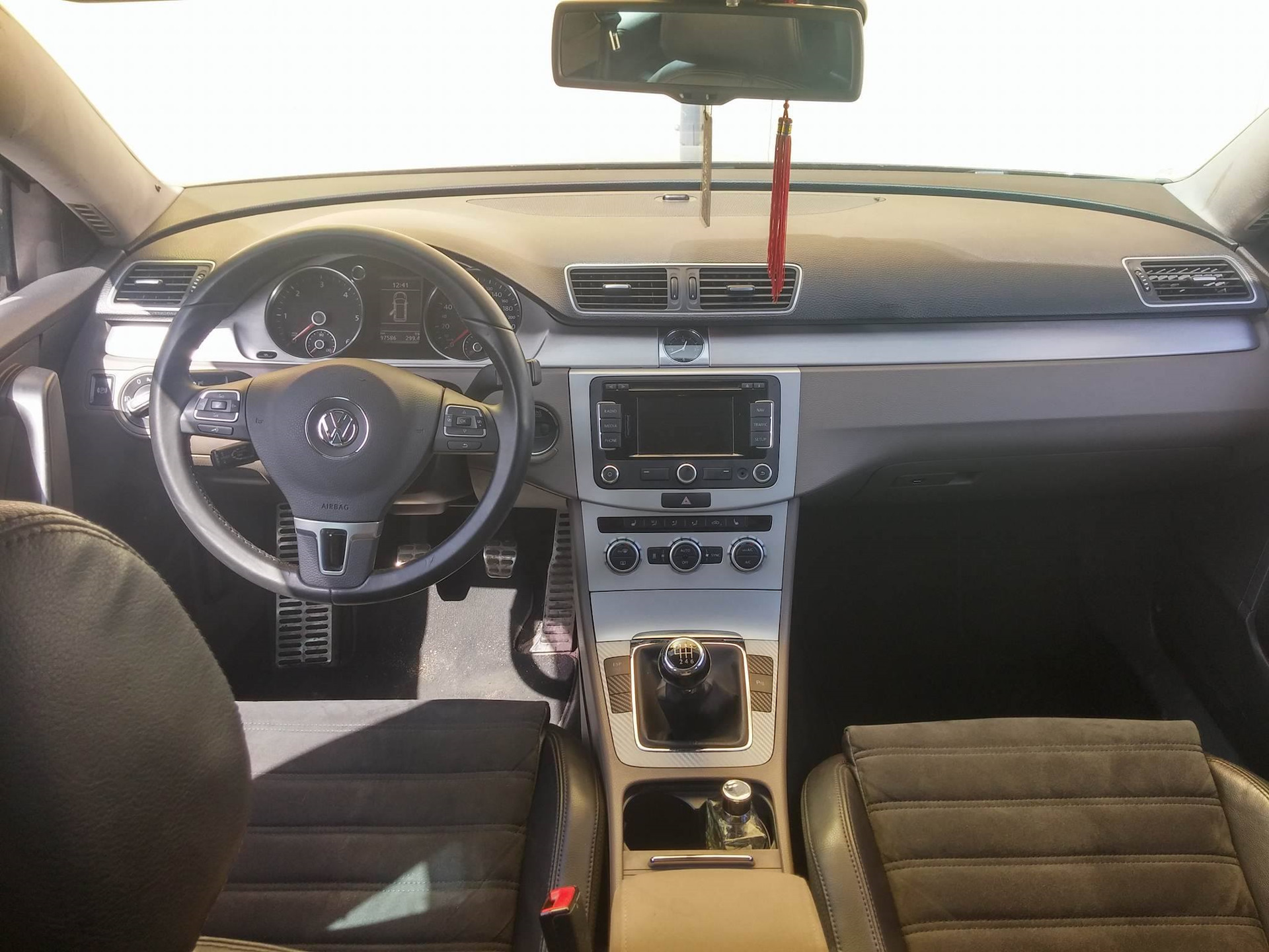 Speedometer — instrument cluster update — Volkswagen Passat B6, 2 л ...