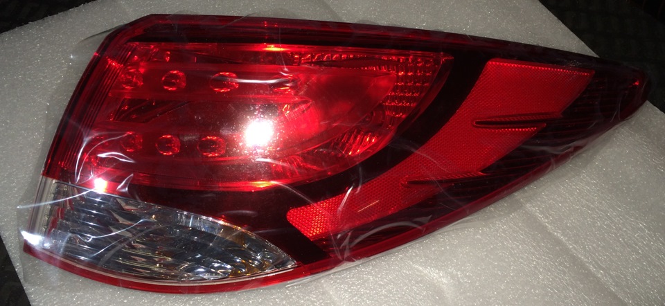 Задние фонари — окончание эпопеи. — Hyundai ix35, 2 л, 2012 года ...