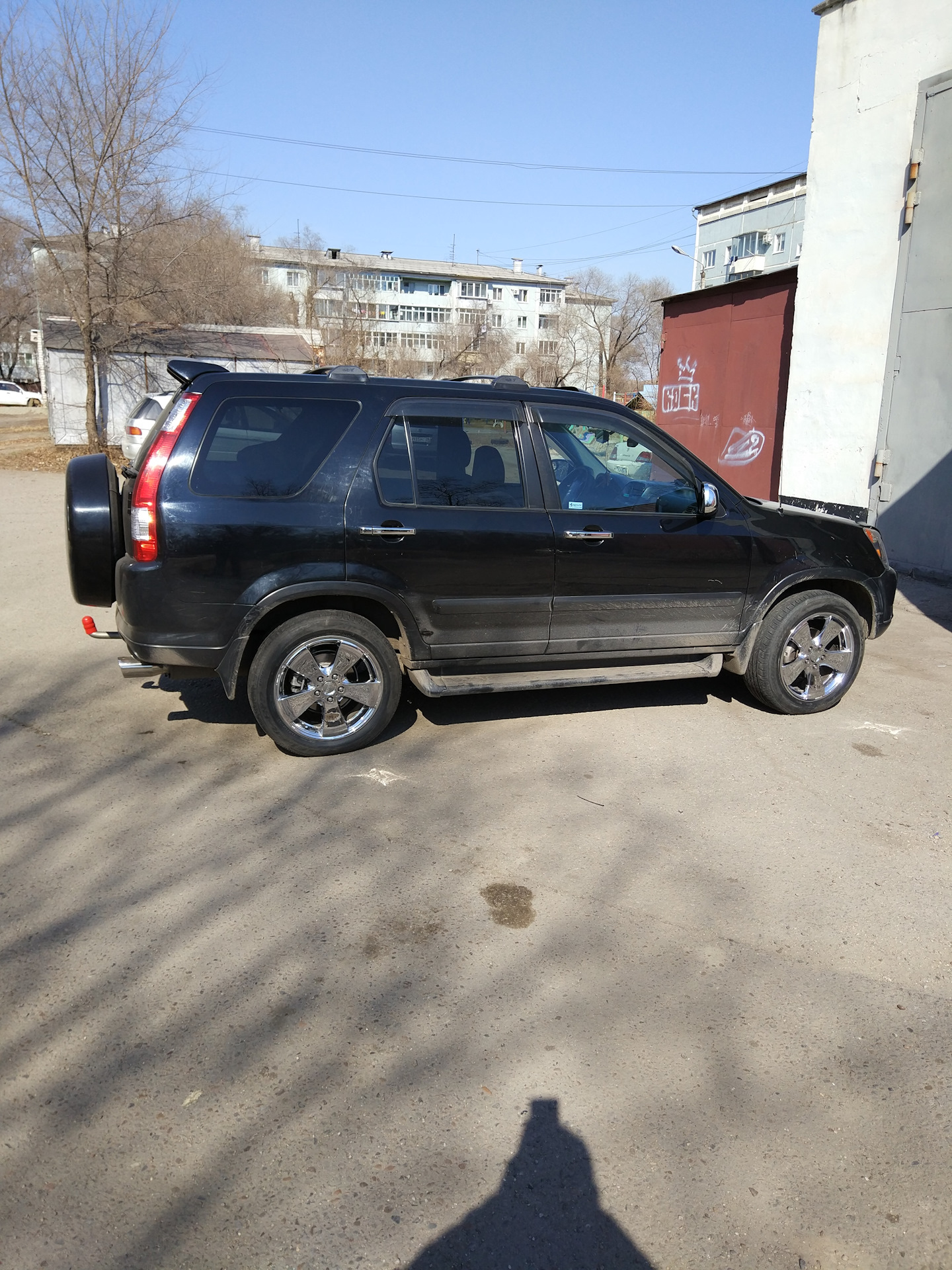 переобулся — Honda CR-V (RD4, RD5, RD6, RD7), 2,4 л., 2002 года ...