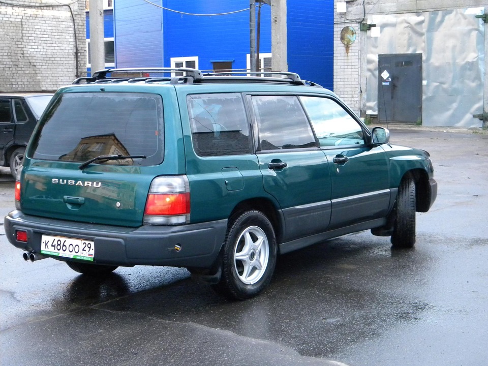 прощальные кадры — Subaru Forester (SF), 2,5 л, 2000 года | фотография ...