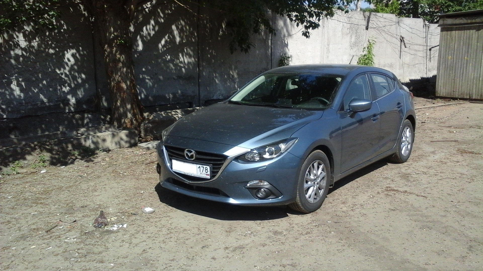 Mazda 3 (3G) BM 1.6 бензиновый 2014 | Reflex Blue Mica на DRIVE2
