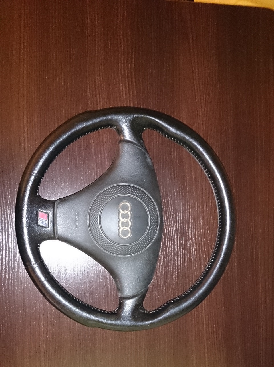 Руль S-line — Audi A6 (C5), 2,8 л, 1997 года | стайлинг | DRIVE2