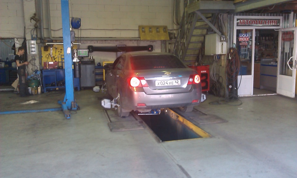 Подвеска ч.2 — Chevrolet Epica, 2 л, 2008 года | визит на сервис | DRIVE2
