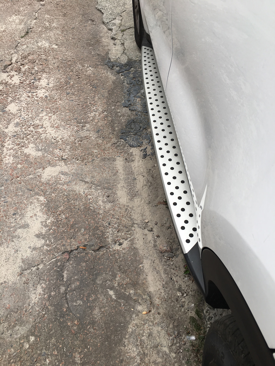 Оригинальные пороги MOBIS — KIA Sportage (4G), 1,7 л, 2017 года ...