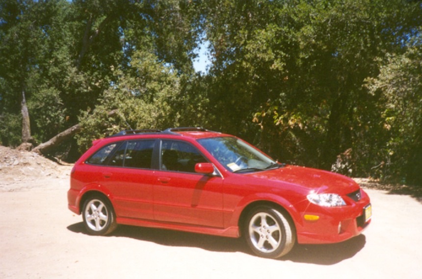 The MP5 (Familia) grows up — Mazda Protege (FH4H), 2 л, 2002 года ...