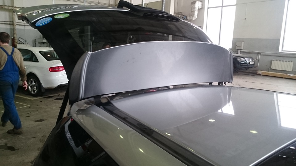 Спойлер Mugen. — Honda Airwave, 1,5 л, 2007 года | тюнинг | DRIVE2