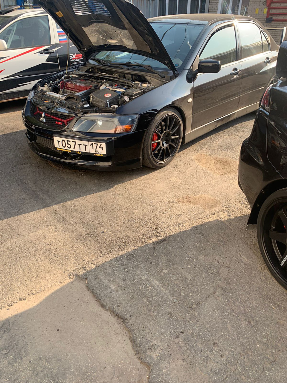 Цепи, цепи 🤪 — Mitsubishi Lancer Ralliart, 2 л, 2008 года | визит на ...