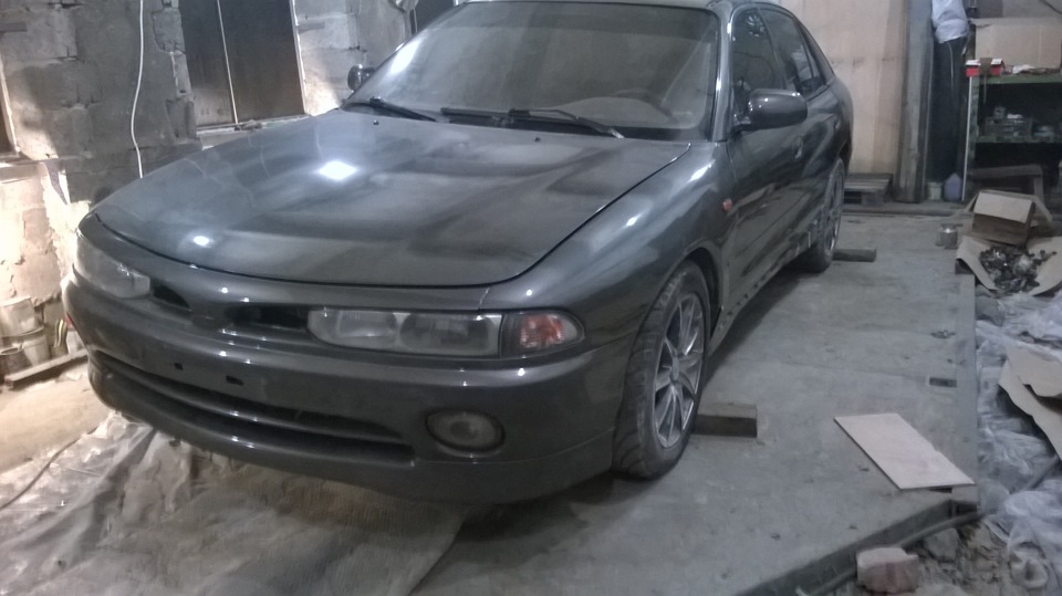 фото покрашенного, и немного о другом. — Mitsubishi Galant (7G), 2 л ...