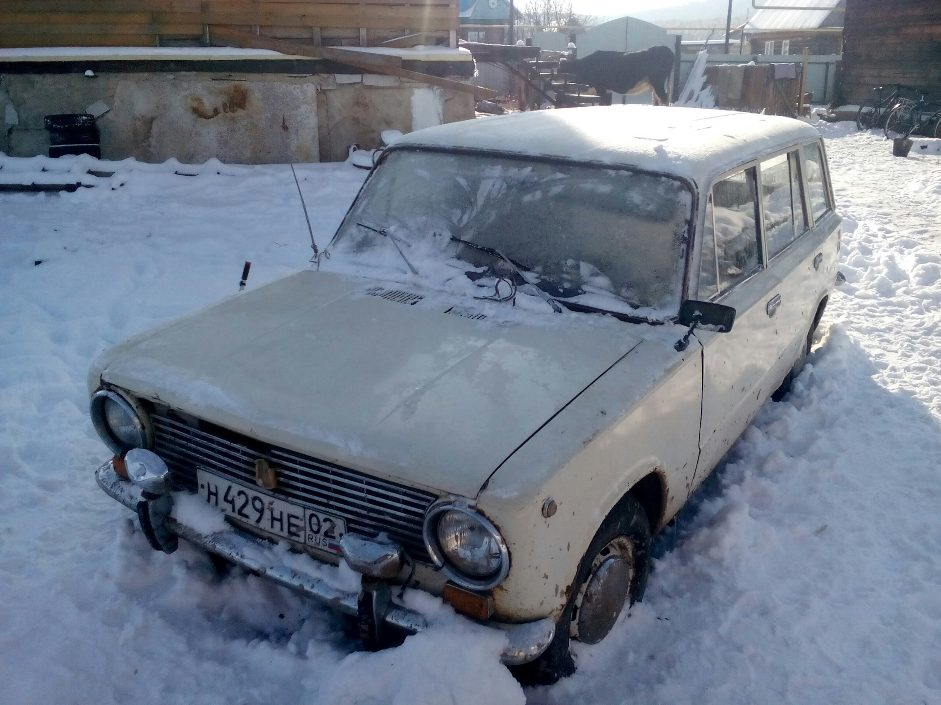 Съездил, проведал нашу двушку))) — Lada 2102, 1,3 л, 1972 года | фотография | DRIVE2