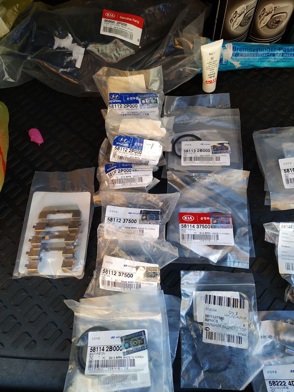 Обновил тормозную систему — KIA Sorento (2G), 2,2 л, 2010 года | визит ...