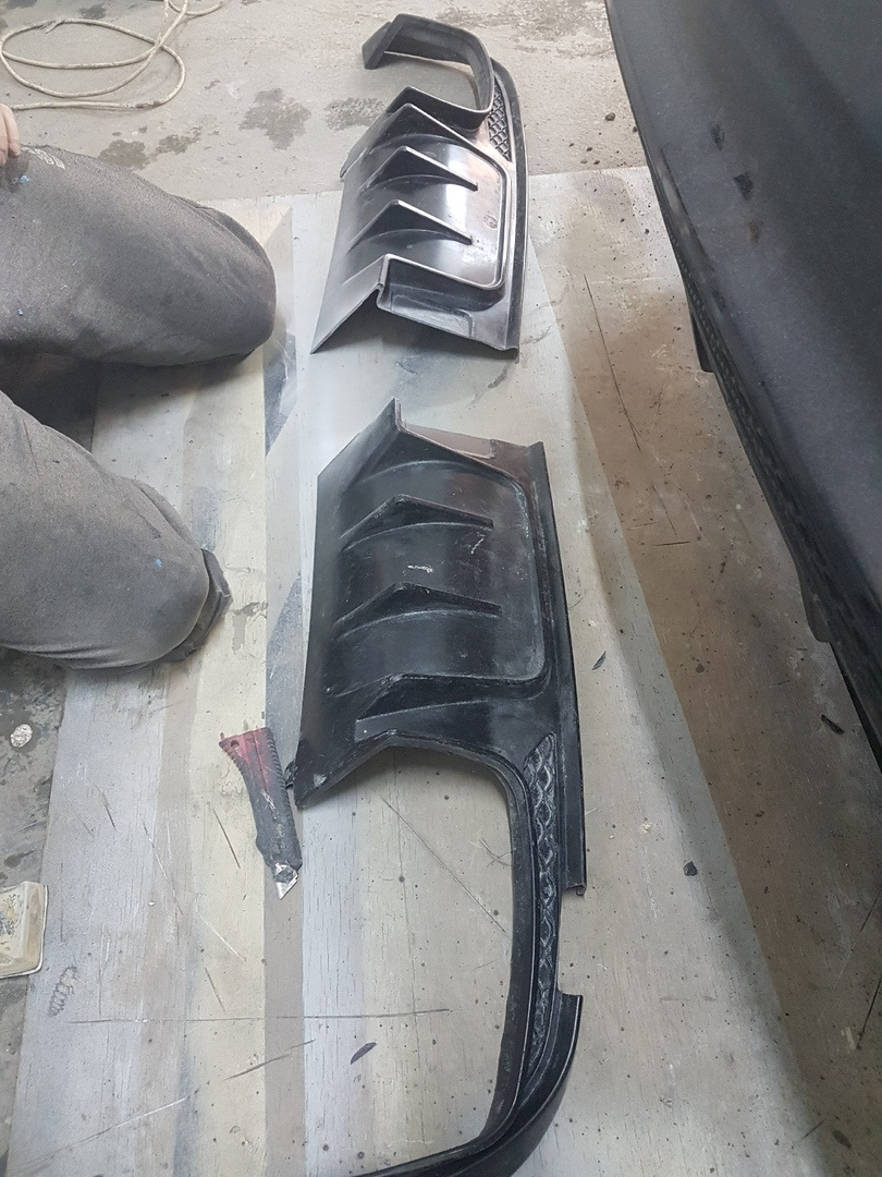 Макетирование диффузора рестайл w207 Brabus style — PR-Tuning на DRIVE2