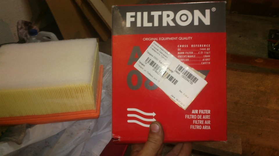 Масла — фильтра…) — Citroen Xsara Picasso, 2 л, 2001 года | плановое ТО ...