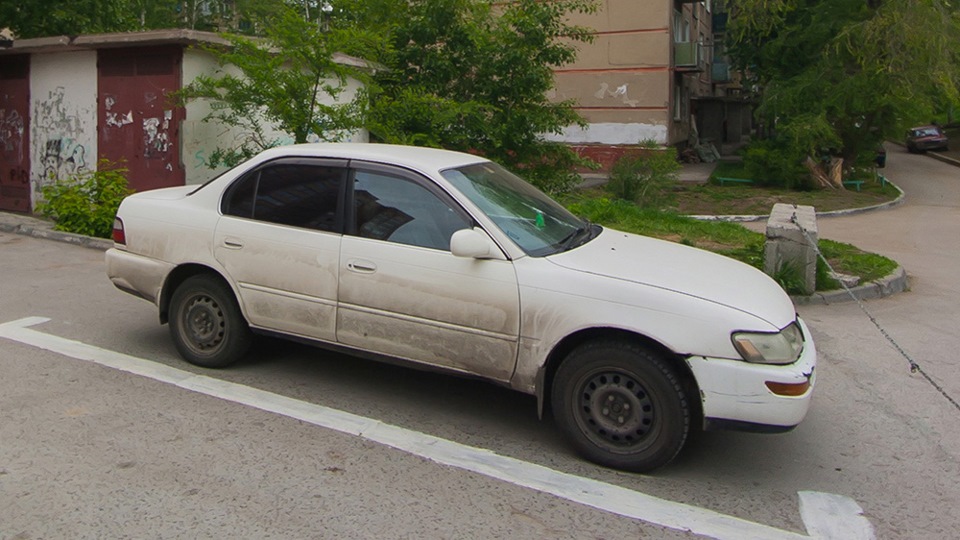 Toyota Corolla (100) 1.6 бензиновый 1995 | AE 104 / 4WD на DRIVE2