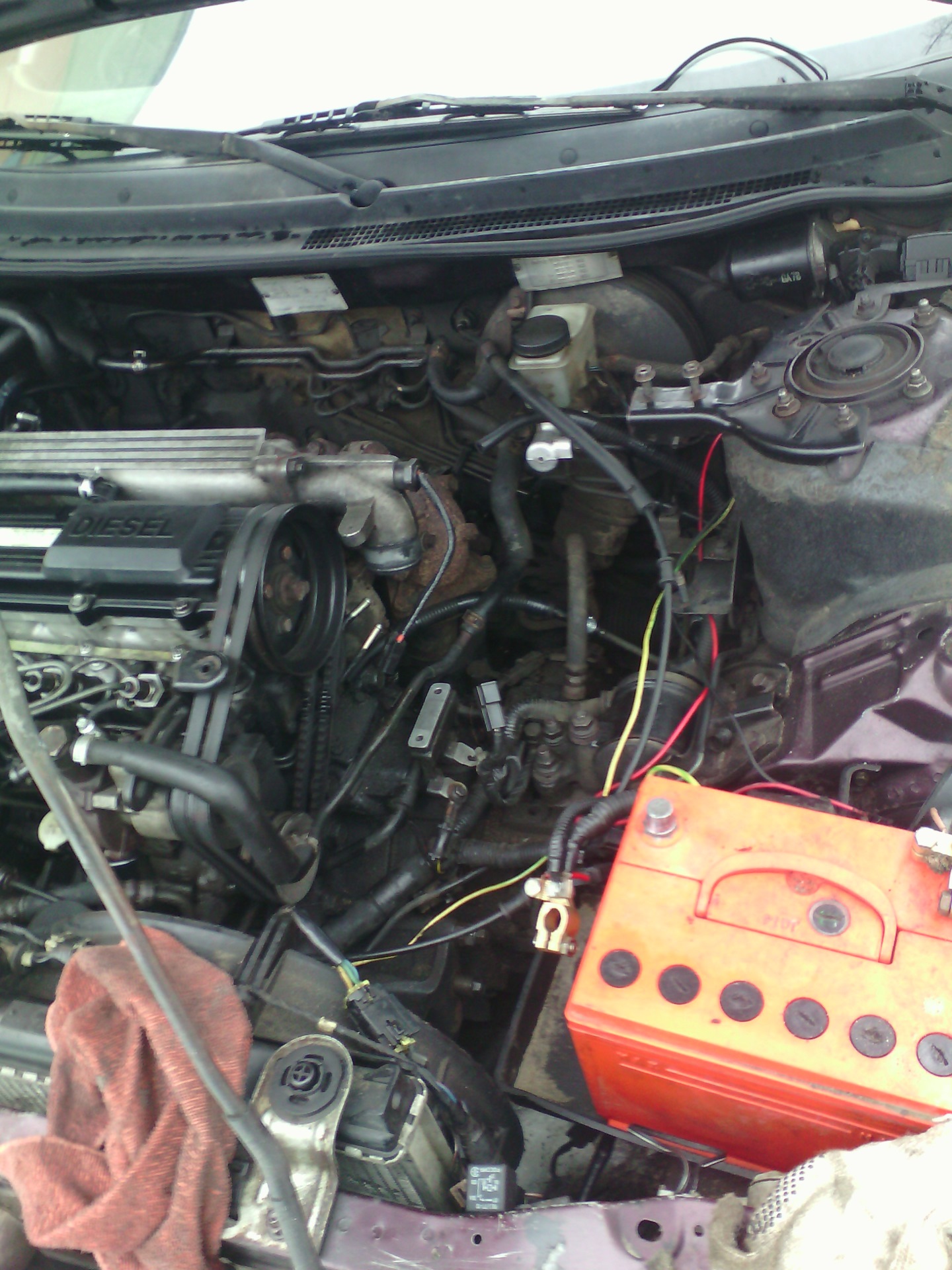 Внеплановое ТО топливной системы … — Mazda 626 IV (GE), 2 л, 1992 года ...