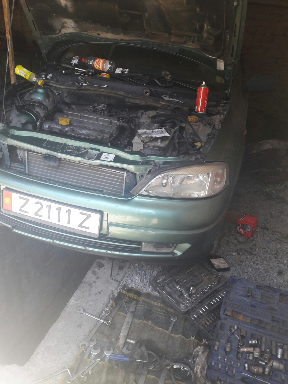 Завершил ремонт движка — Opel Astra G, 1,6 л, 1998 года | своими руками | DRIVE2