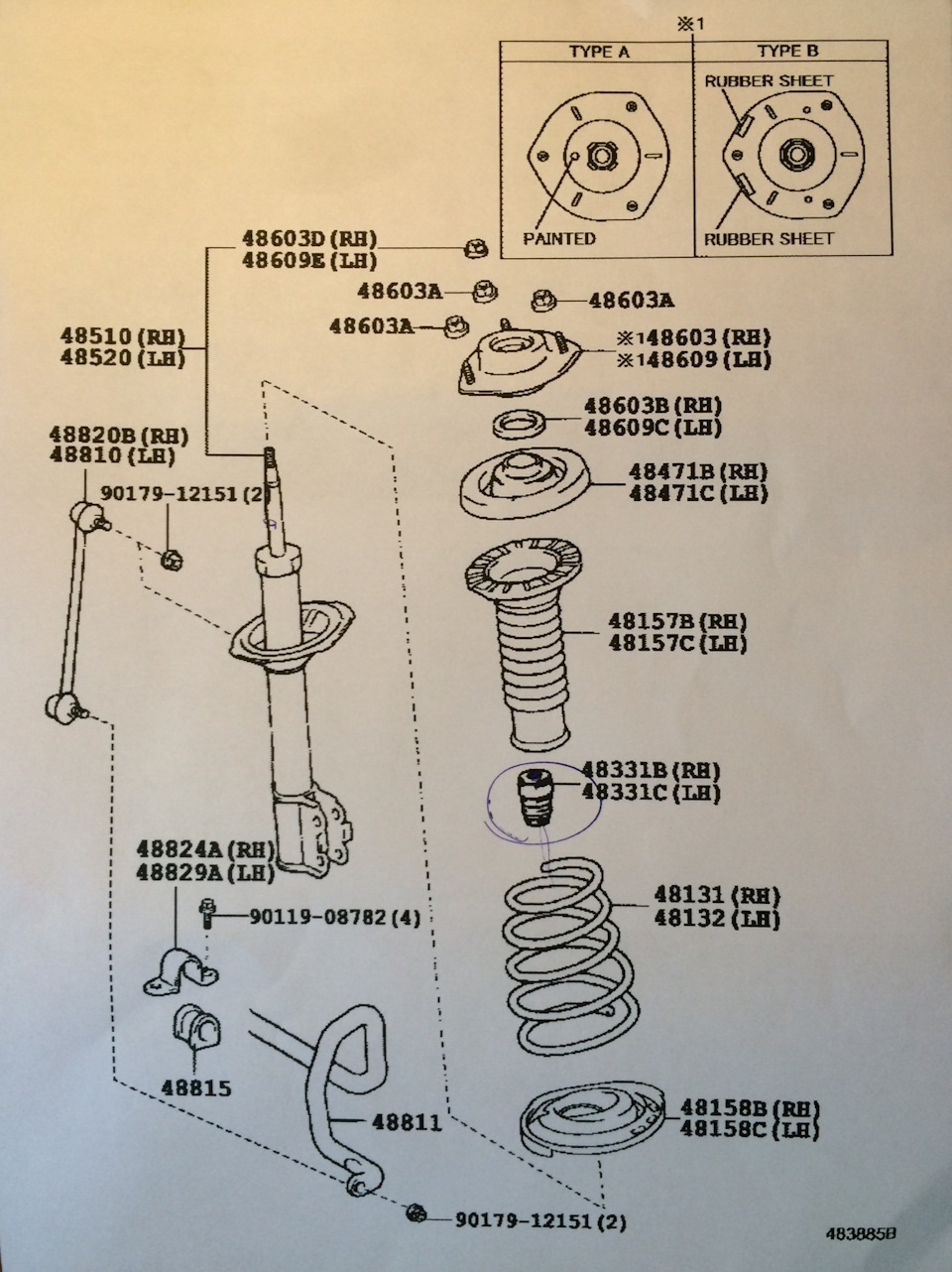 глухой стук/бряканье в передней подвеске при проезде лежачих ...