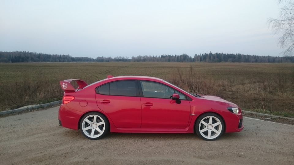 первая тысяча км на 19 =) — Subaru WRX STI (VA), 2,5 л, 2014 года | фотография | DRIVE2