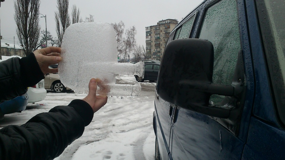 Накладка на зеркало ))) — Volkswagen Transporter T4, 2,5 л, 2000 года ...