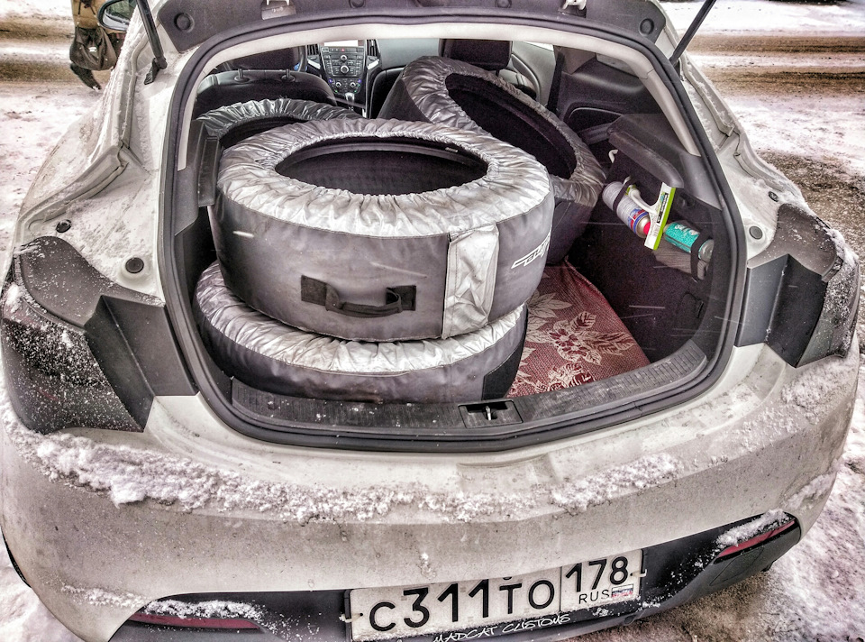 Зимние покрышки NEXEN Winguard Ice SUV — Opel Astra J GTC, 1,4 л, 2014 ...