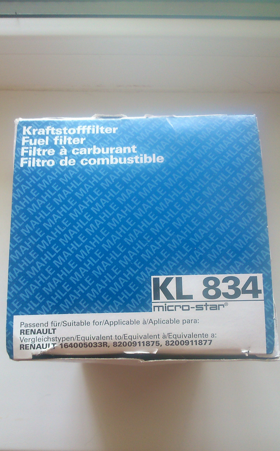 164005033R Фильтр топлвный дизель RENAULT | Запчасти на DRIVE2