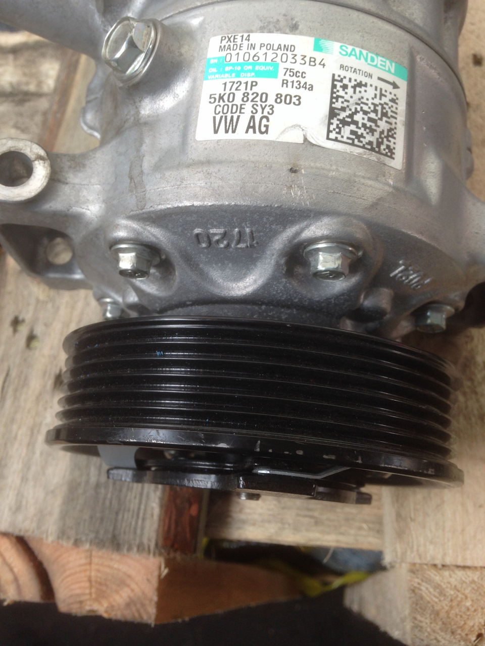 5K0820803 Компрессор, кондиционер VAG | Запчасти на DRIVE2