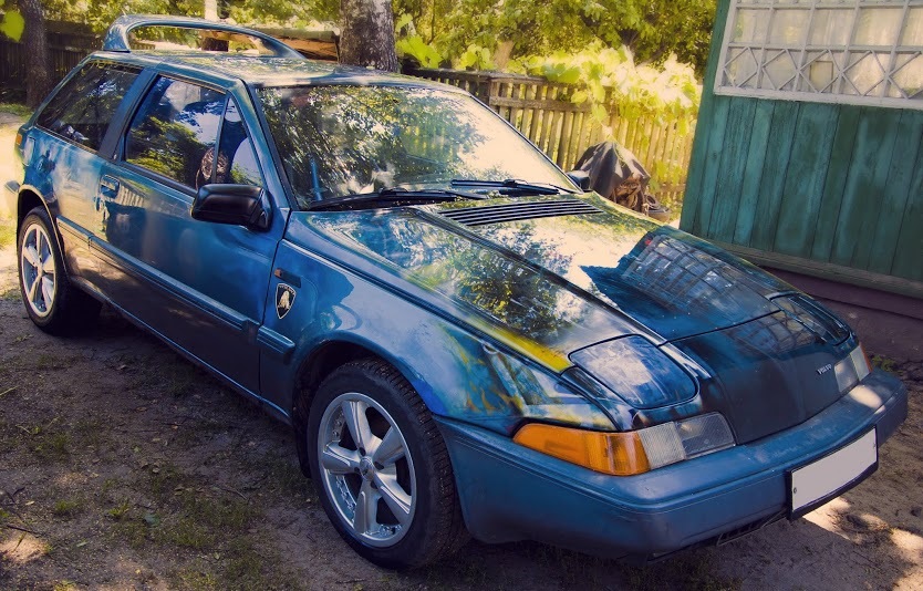 VolvА помылась в селе у Бабушки ;) просто фоты… — Volvo 480, 1,7 л, 1987 года | мойка | DRIVE2