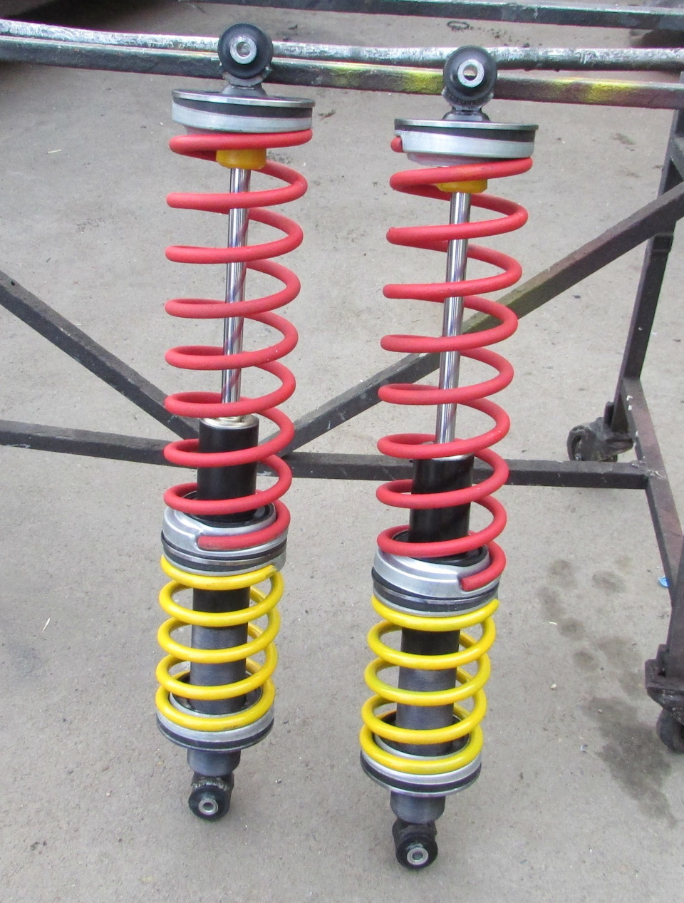 Двухпружинные КАЙЛОВЕРЫ, самосборы — Lada 4x4 3D, 1,7 л, 2017 года ...