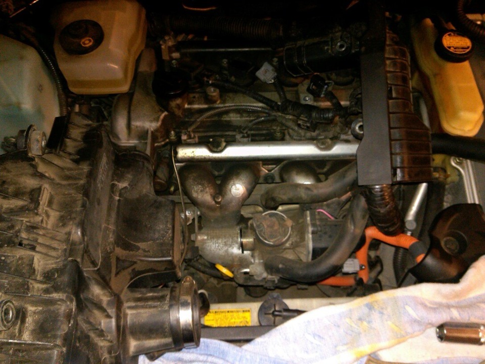 Замена клапана PCV — Toyota Prius (20), 1,5 л, 2008 года | своими ...