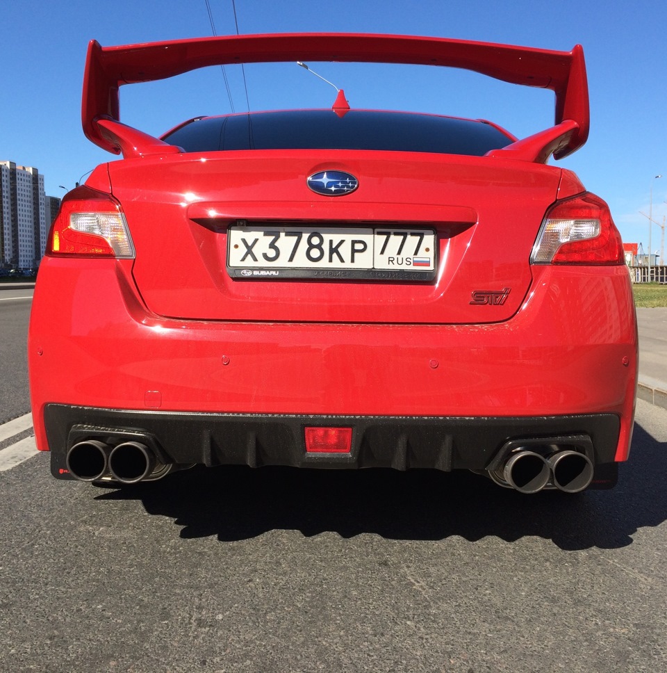 Прошивка ЧВН, Stage 1 от УРТ на STI 2015 — Subaru WRX STI (VA), 2,5 л ...