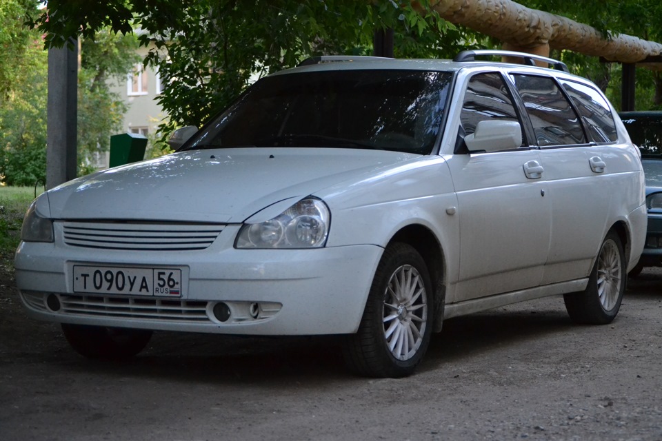 Мы на новом литье))) — Lada Приора универсал, 1,6 л, 2009 года ...