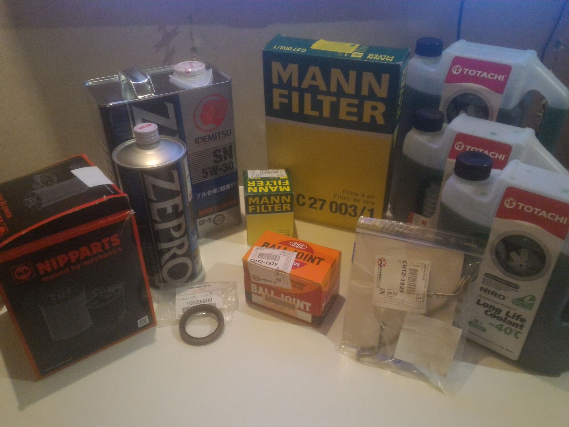 Небольшое ТО на 159000 км — Mitsubishi Lancer X, 2 л, 2008 года ...