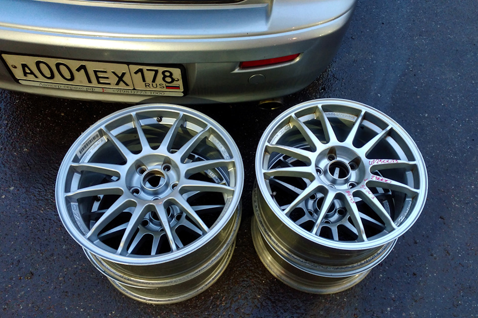 [43] OZ Racing SUPERLEGGERA R18 на Lancer X — Mitsubishi Lancer X, 1,5 ...