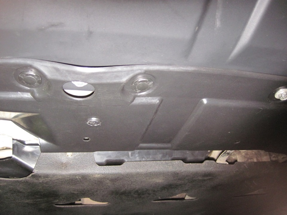 Защита двигателя и КПП + Замена пластика — Mitsubishi Outlander XL, 3 л ...