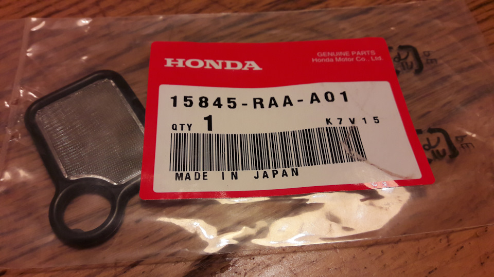 Замена сеток(фильтров) на клапанах VTEC и VTC — Honda Accord (7G), 2 л ...
