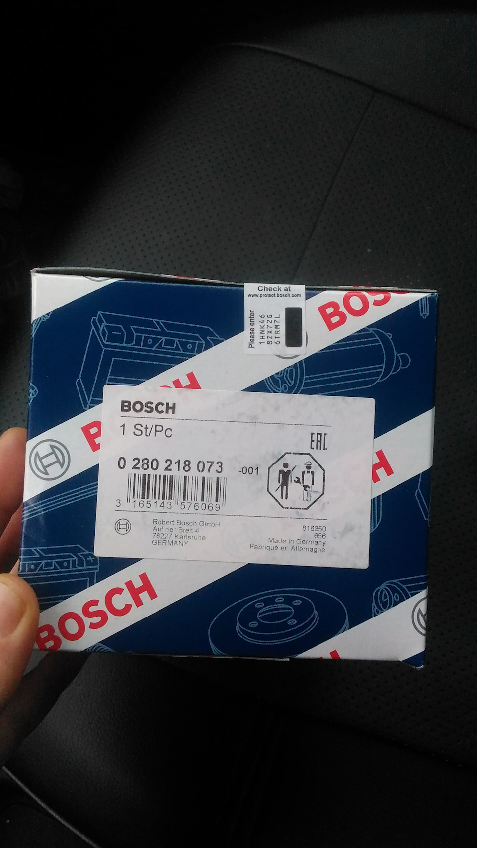 0280218073 Датчик массового расхода воздуха BOSCH | Запчасти на DRIVE2