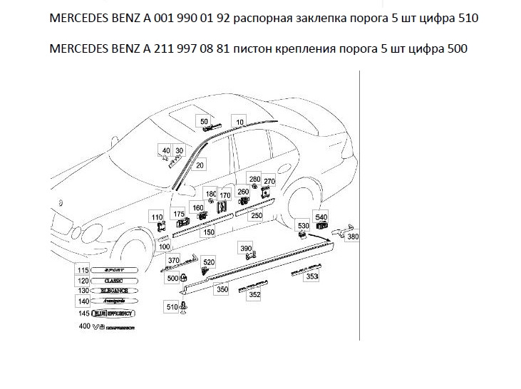 Занизил авто, закупаюсь мелочевкой, — Mercedes-Benz E-Class (W211), 2,6 ...