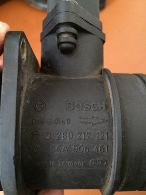 0280217121 Датчик массового расхода воздуха BOSCH | Запчасти на DRIVE2