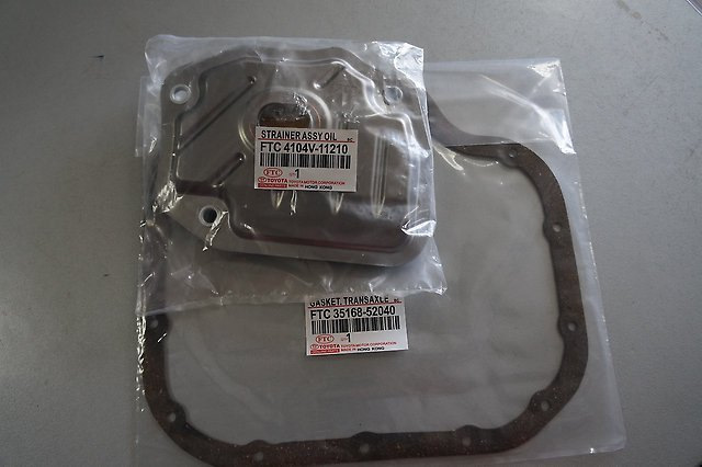 Замена фильтра АКПП — Toyota Vitz (10), 1 л, 2000 года | плановое ТО ...